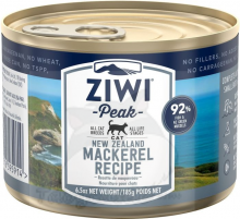 ZiwiPeak 鯖魚配方 鮮肉貓罐頭 185G - 大狗堡